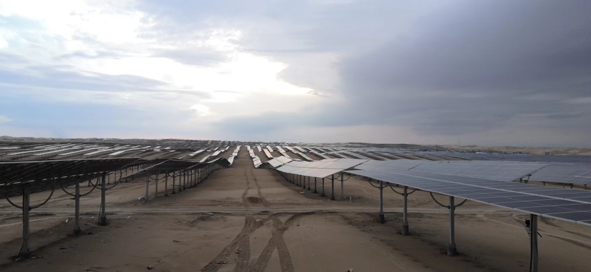 Saudi 10MW solar tracker Project - CDS SOLAR